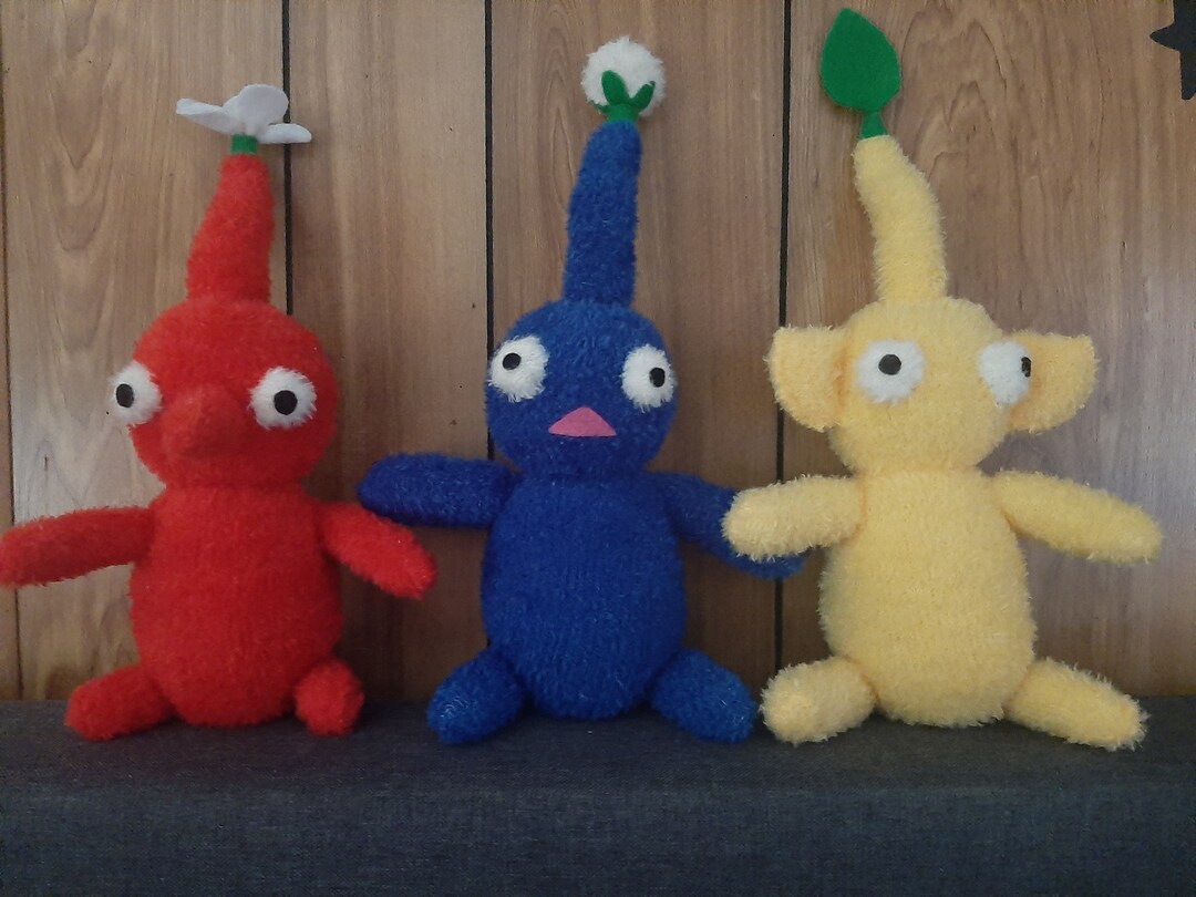 Pikmin Sock Plushies - Etsy