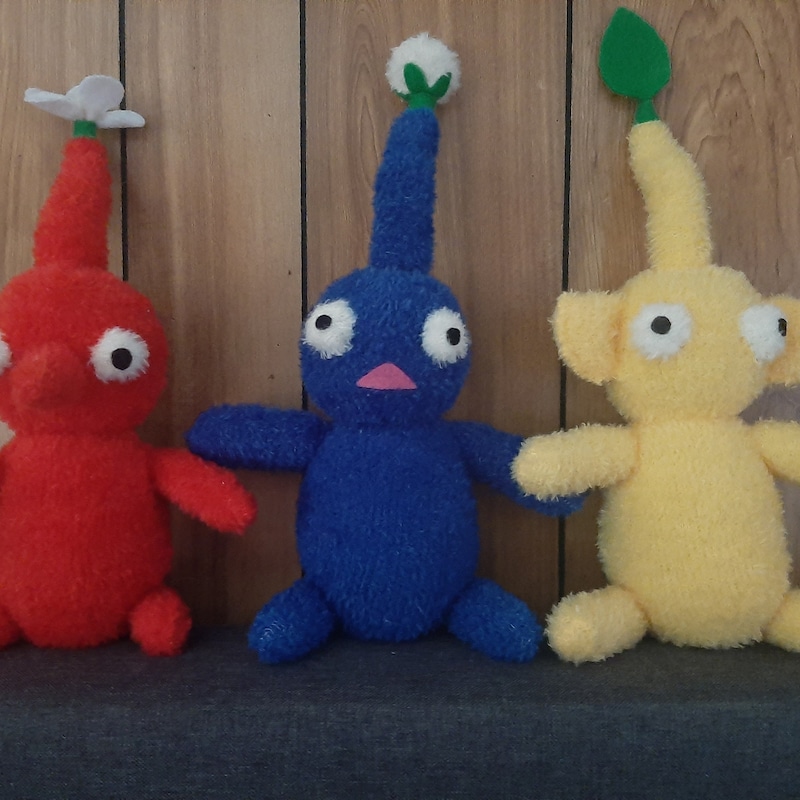 Pikmin Plushies - Etsy