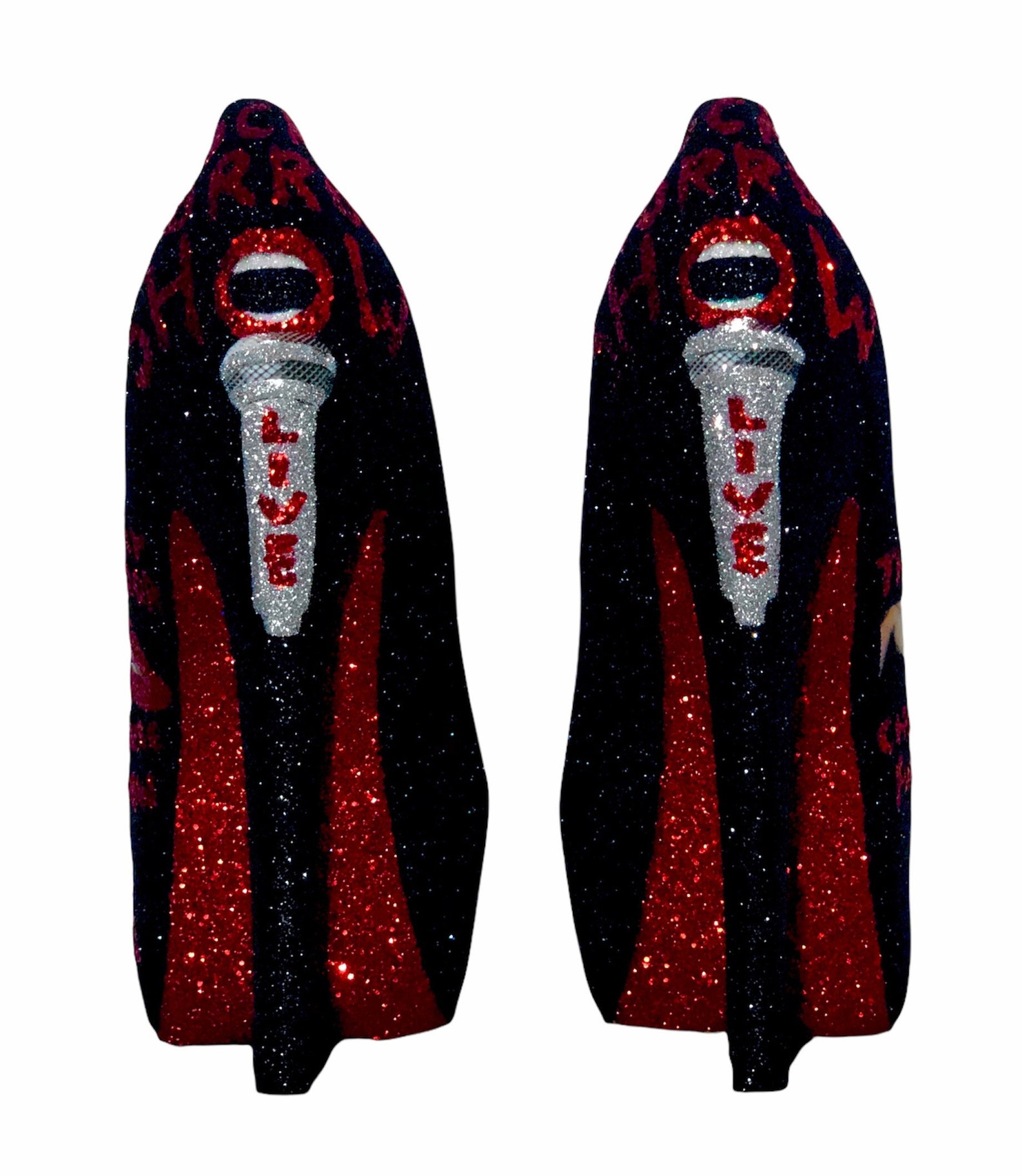 Rocky Horror Women's High Heel Shoes Cosplay Custom Shoes - Etsy