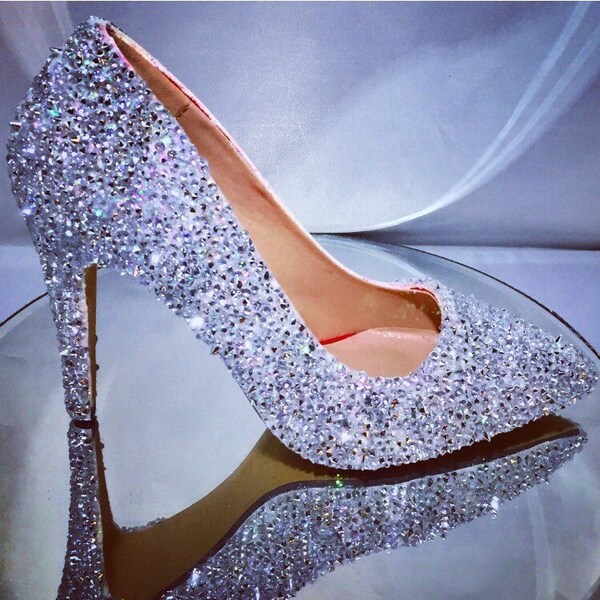 Crystal Shoes - Etsy