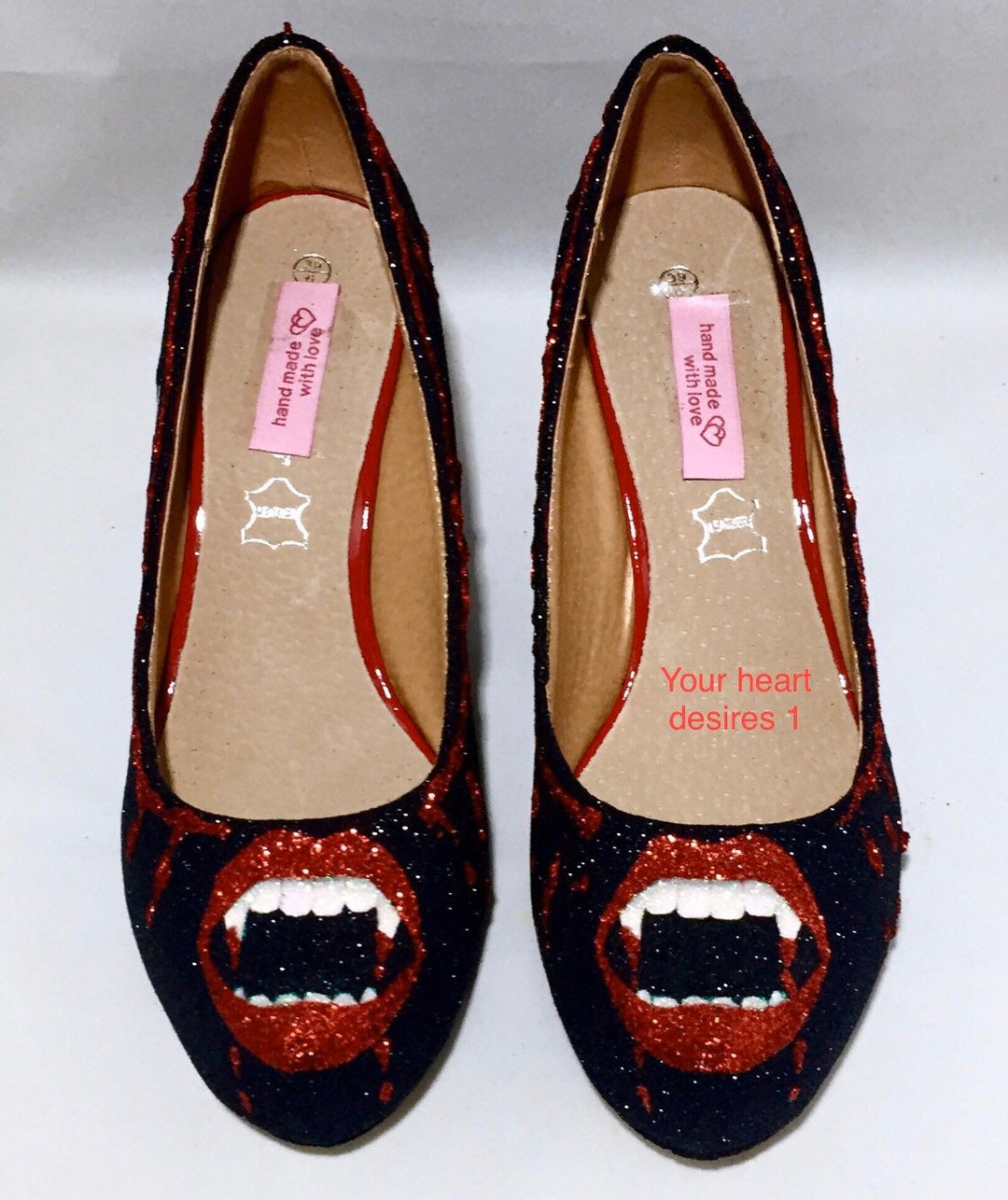 Vampire Shoes Halloween Costume Pumps Cosplay Shoes - Etsy