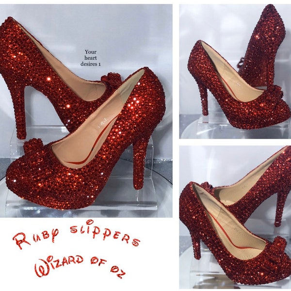 Red Ruby Slippers - Etsy