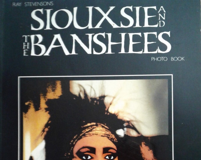 Siouxsie and the Banshees Photo Book-ray Stevenson. 1983. - Etsy