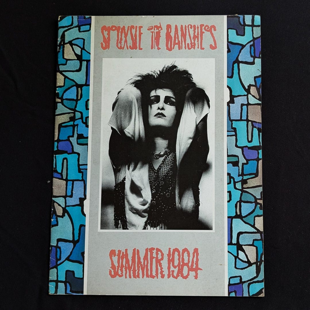 Siouxsie & the Banshees Summer 1984 Tour Program. - Etsy