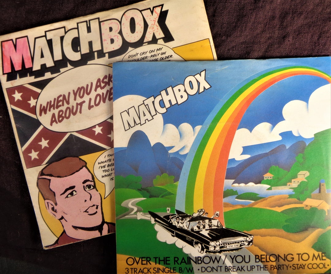 Two Matchbox British 45 Vinyl Records. Rockabilly. - Etsy
