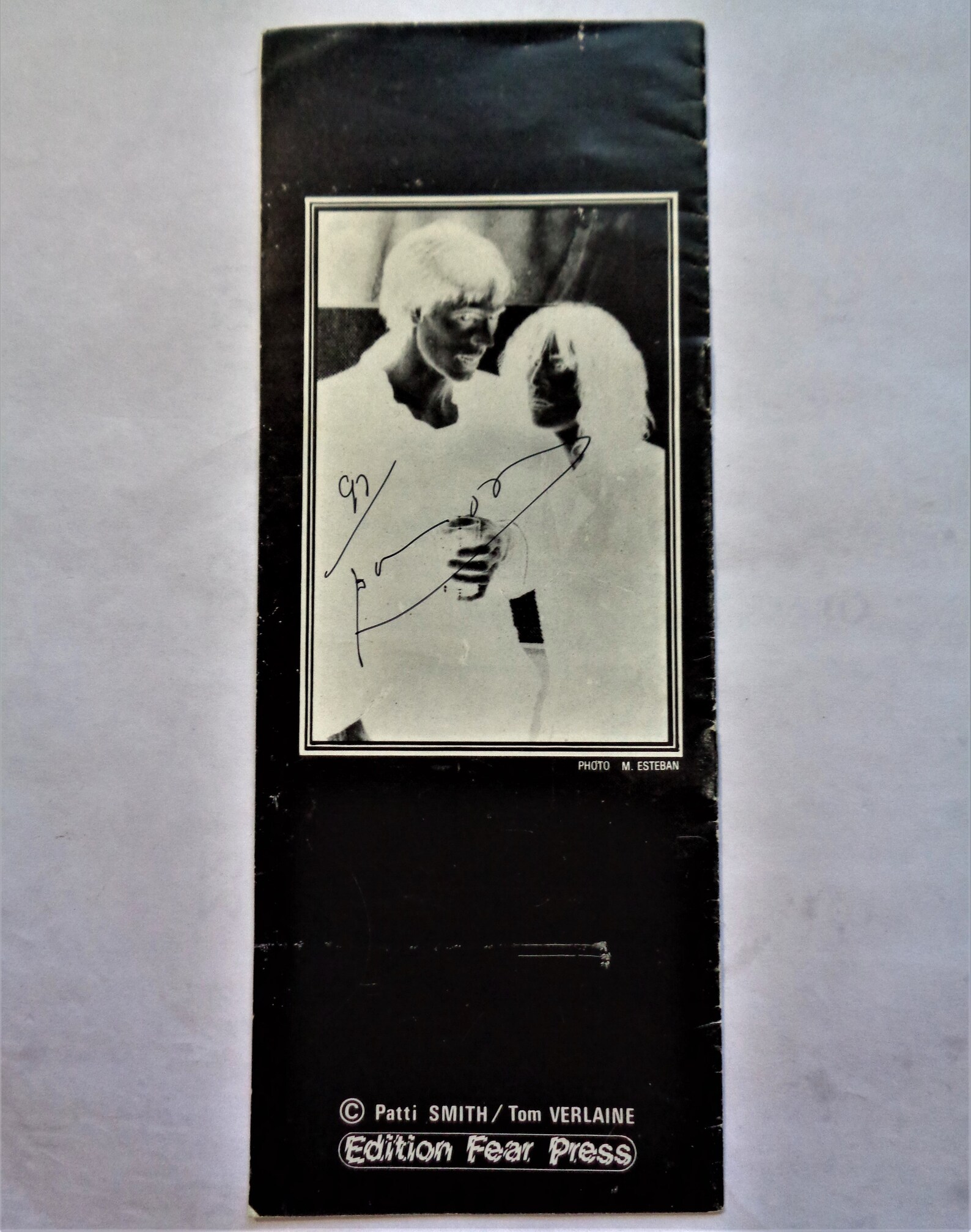 Patti Smith -tom Verlaine "the Night" Poetry Booklet. Signed & Numbered ...