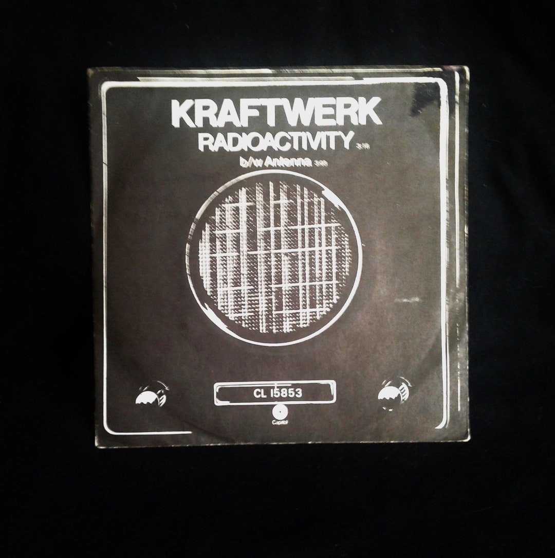 Kraftwerk "radioactivity" British Vinyl 45 Record. 1975. Krautrock ...