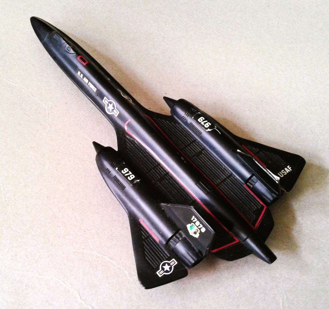 SR-71 Blackbird. Metal Die Cast Model With Retractable Wheels. - Etsy