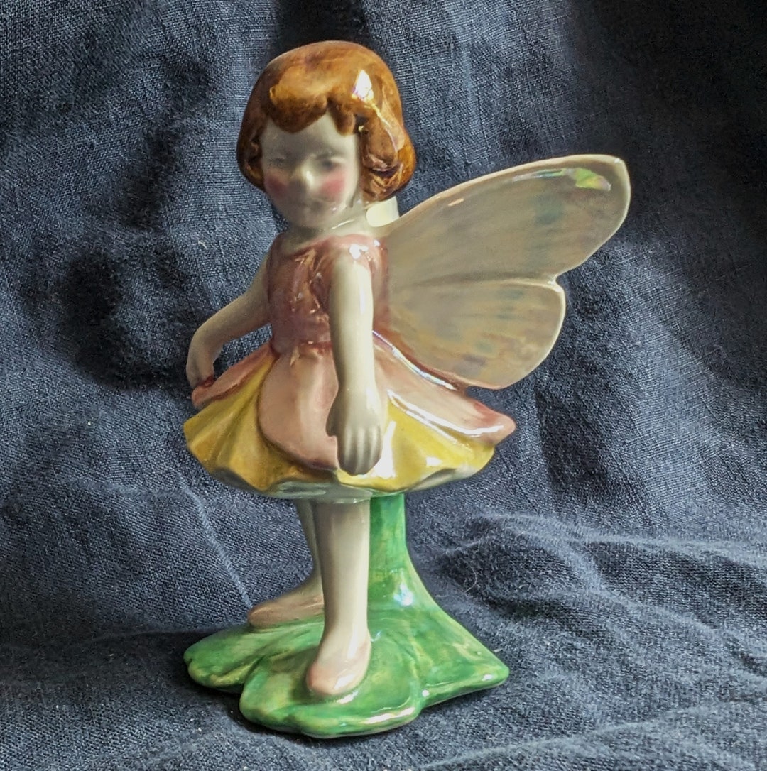 Napcoware Astra "star Like" Porcelain Fairy Figurine. Lusterware. Made ...