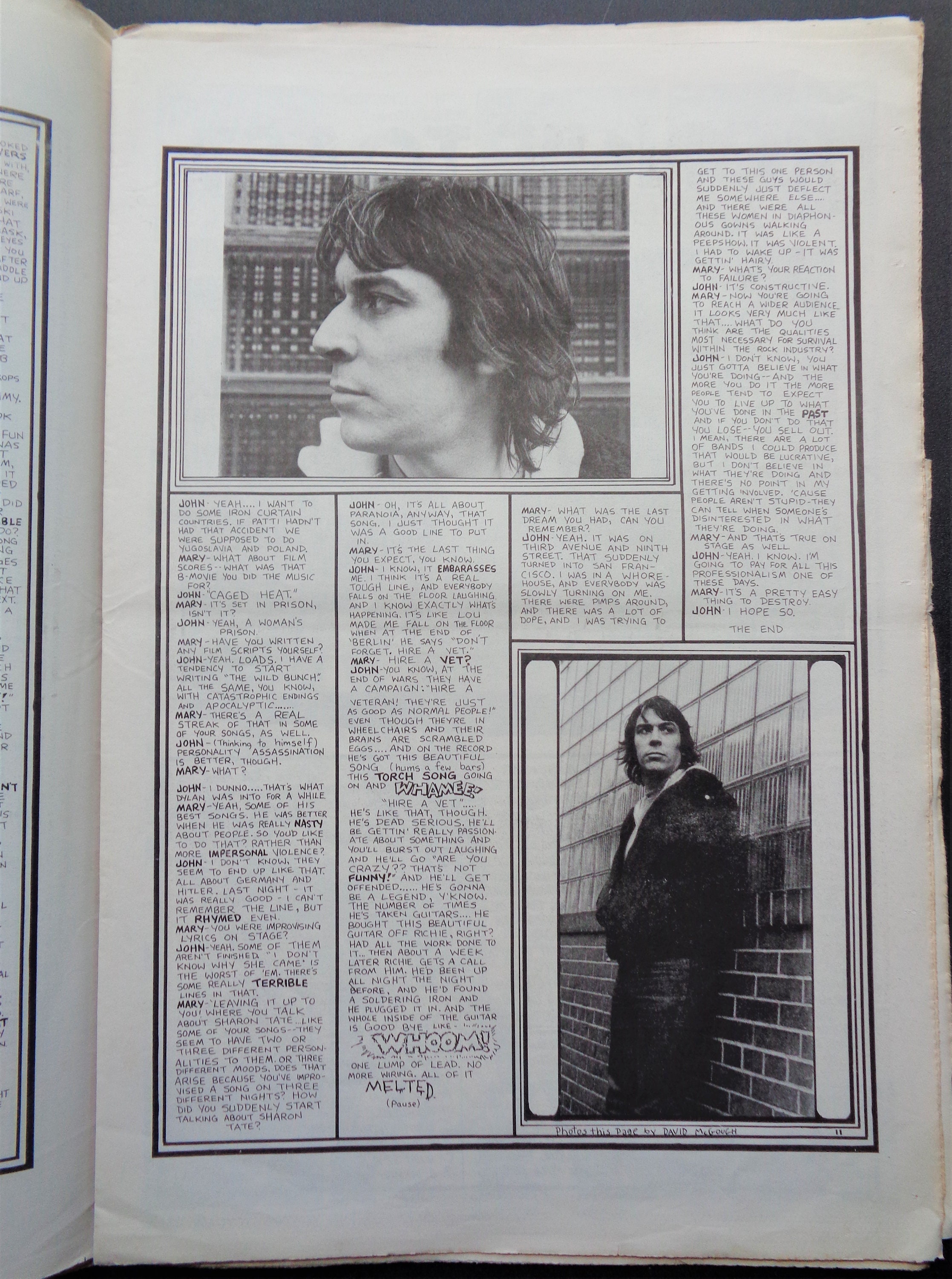 Punk Magazine/Newspaper Vol.1 No.11 Oct/Nov 1977 | Etsy