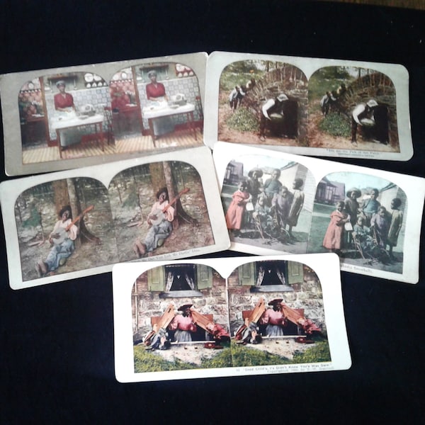 Stereoscope Cards - Etsy