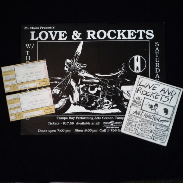 Love and Rockets - Etsy