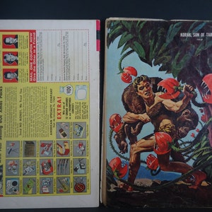Four Issues of Korak-son of Tarzan From the 1960's. - Etsy