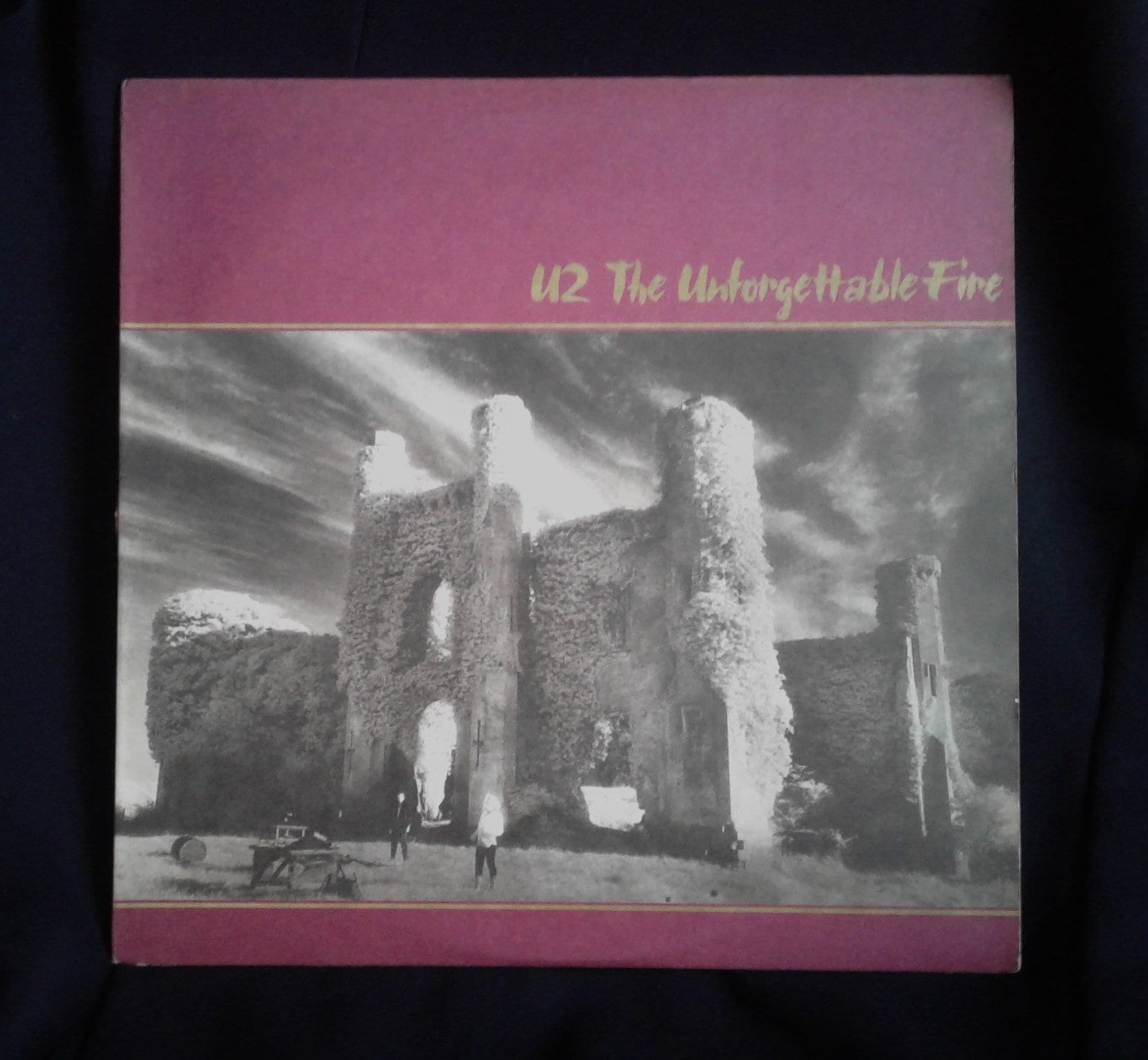 U2 The Unforgettable Fire Album Cover