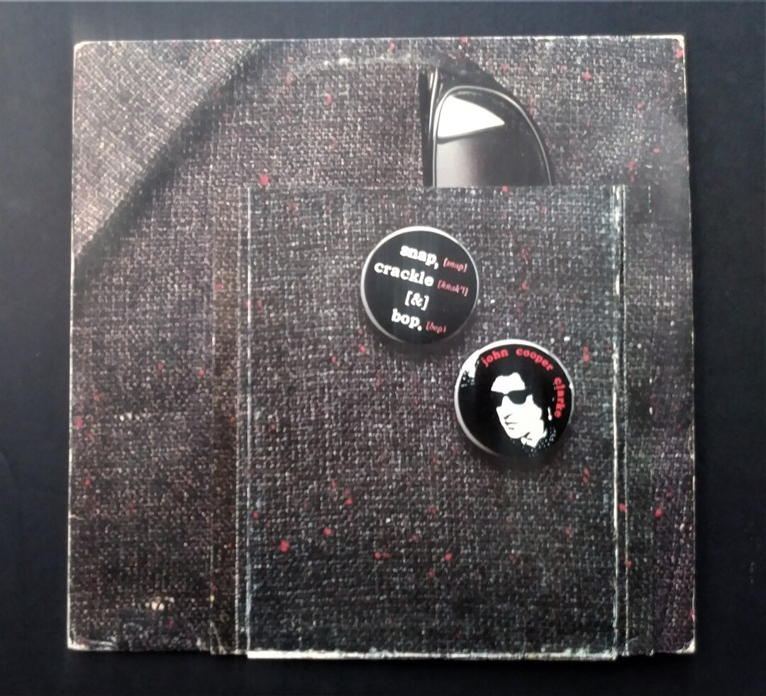 John Cooper Clarke Snap Crackle &Bop UK vinyl record album. 1980 ...