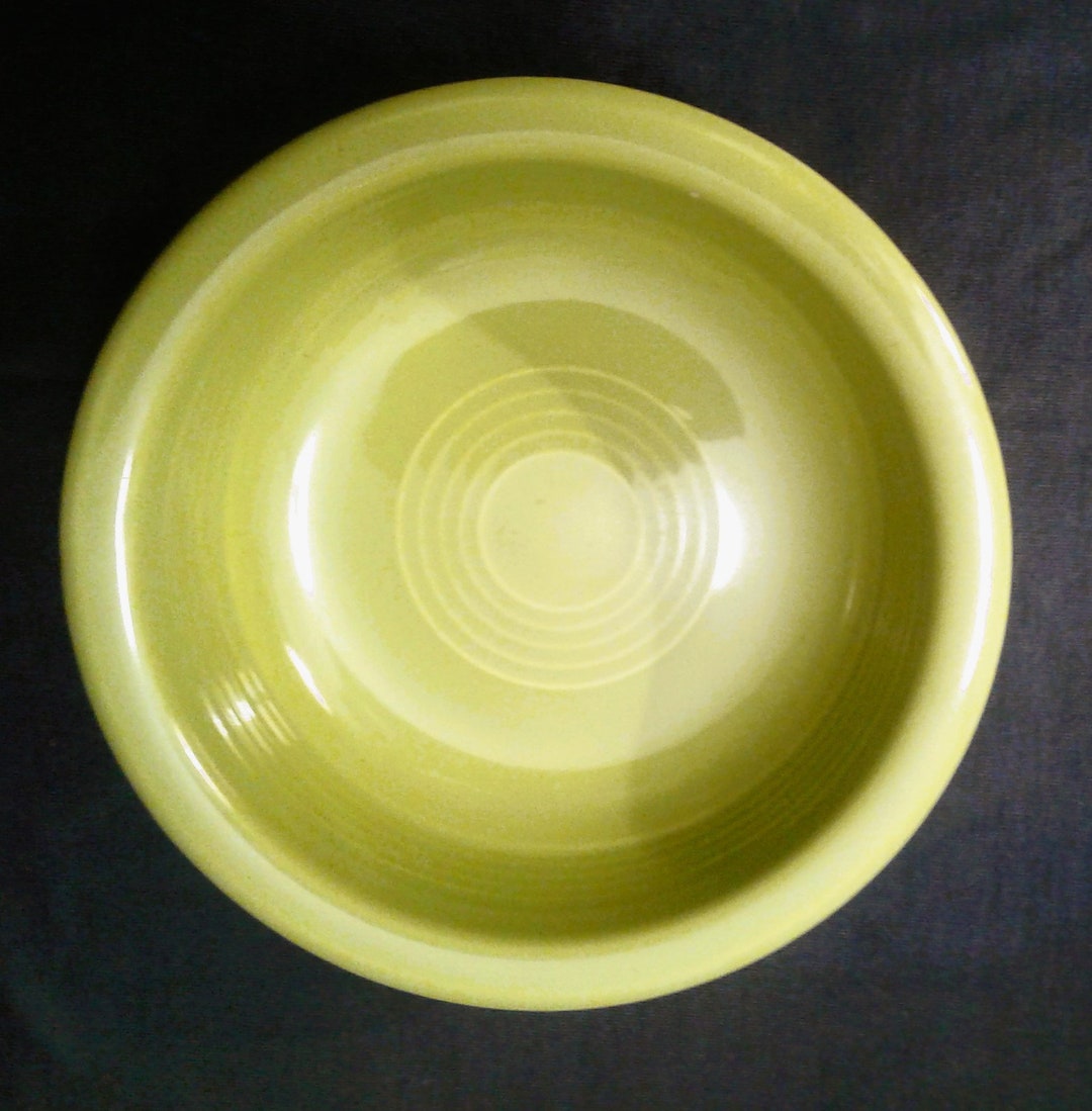 Vintage Original Fiesta Chartreuse Fruit Bowl. 1951-1959. - Etsy