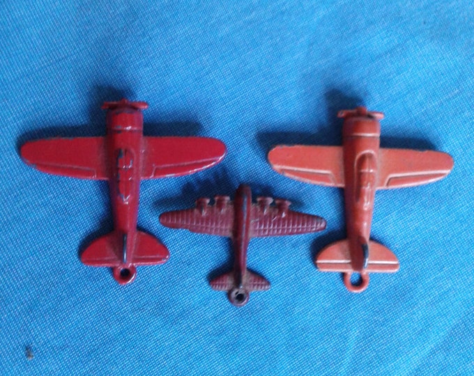 Three Cracker Jacks Airplane Charms/prizes. 1950's. - Etsy