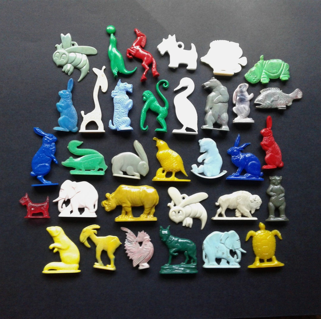 33 Nosco Cracker Jacks and Breakfast Cereal, Animal Prizes/premiums ...