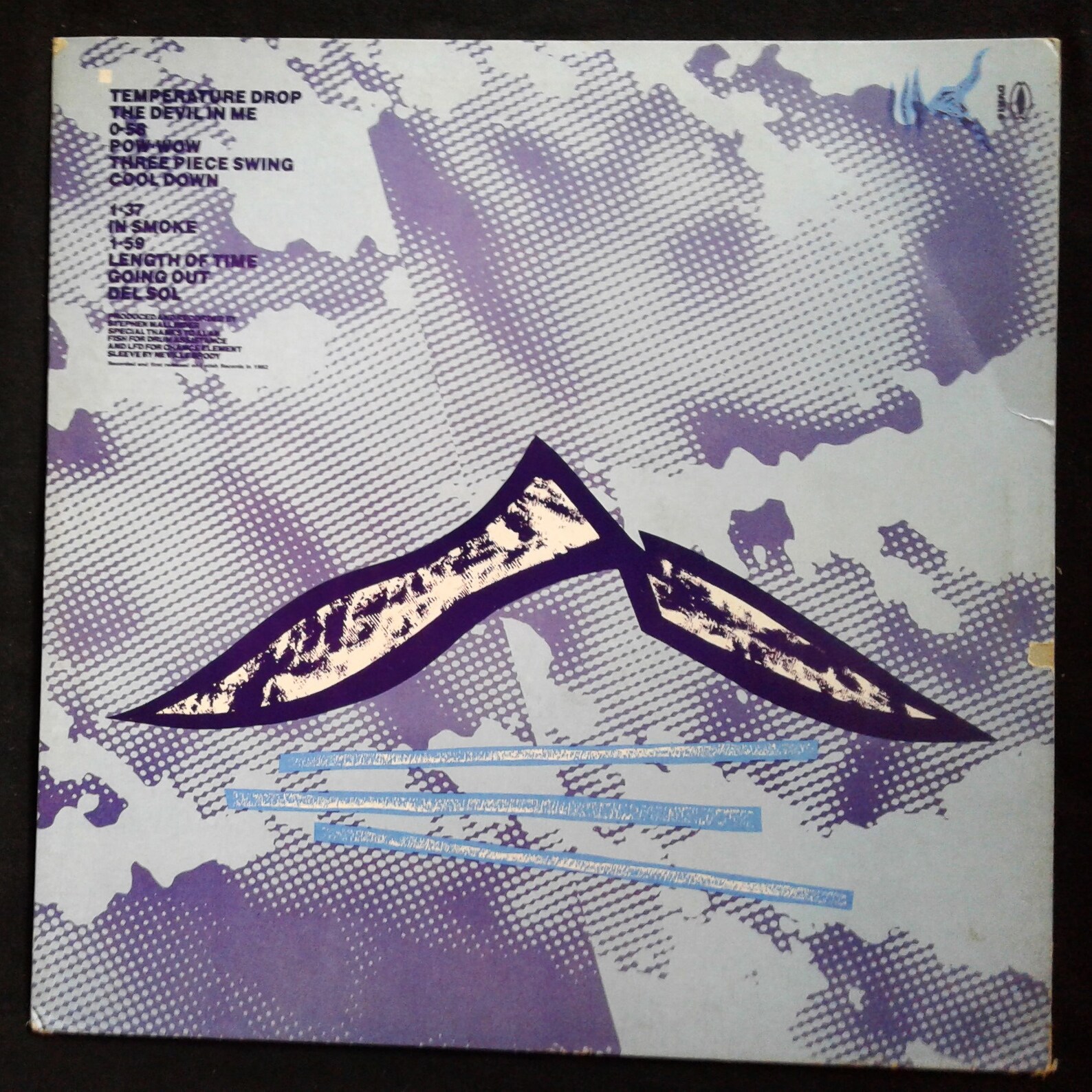 Stephen Mallinder "pow-wow Plus" British Vinyl Record Album. 1985 ...