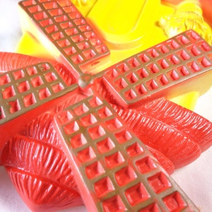 Plaster Dutch Windmill Wall Hanging. 1977 - Etsy