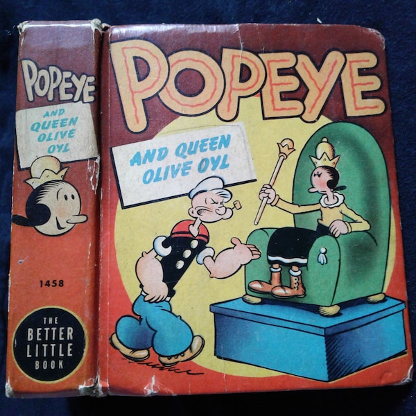 Popeye Book - Etsy