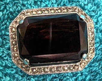 Gorgeous Floral Topaz Brooch Pin Lovely Gift for Her - Etsy