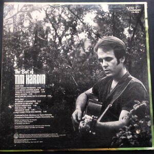 Tim Hardin "the Best Of" US Vinyl Record Album. 1969. Folk. - Etsy