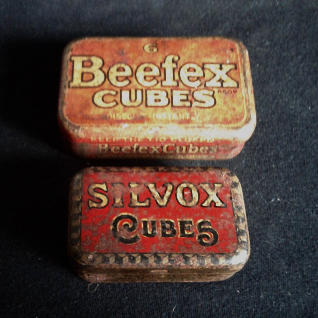 British Beefex and Silvox, Beef Broth Cubes. 1930's. - Etsy