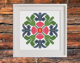 Norwegian Violet Flower PDF Pattern - Etsy