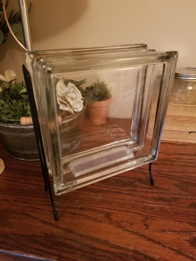 On Air Glass Block Lighting Decoration Glass Block Light - Etsy