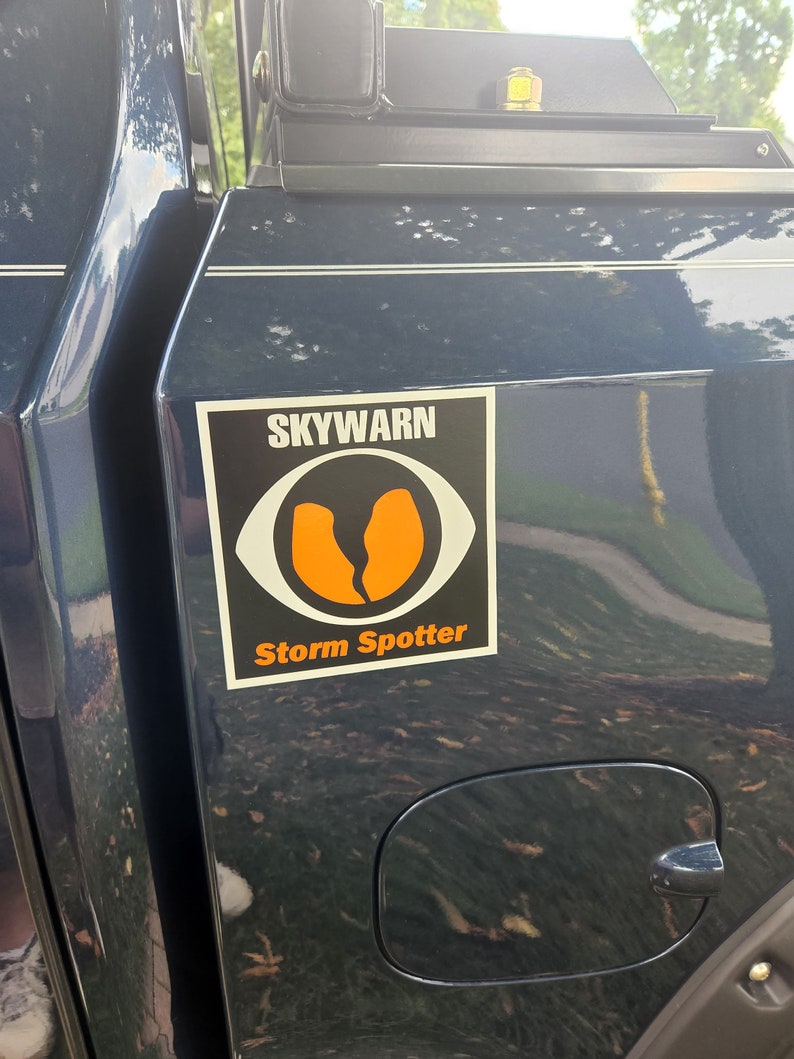 Skywarn Decal Magnet Amatuer Ham Radio Shack Vehicle - Etsy
