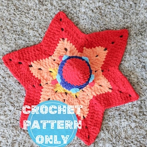 Crochet Rocket Ship Lovey Pattern: No Sew Baby Snuggler (PDF Download ...