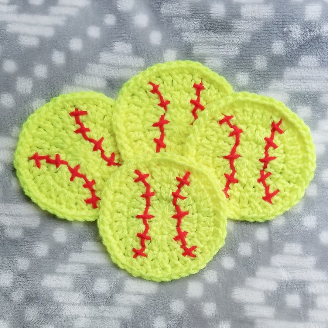 Softball Coaster, Softball Decor, Baseball Coasters, Gift for Softball ...