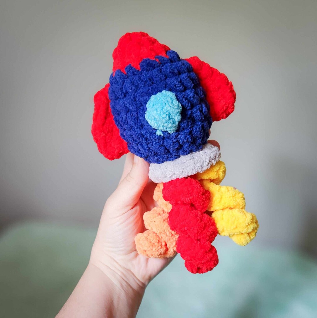 Mini Rocket Ship, Rocket Toy, Rocket Ship Plushie, Love You to the Moon ...