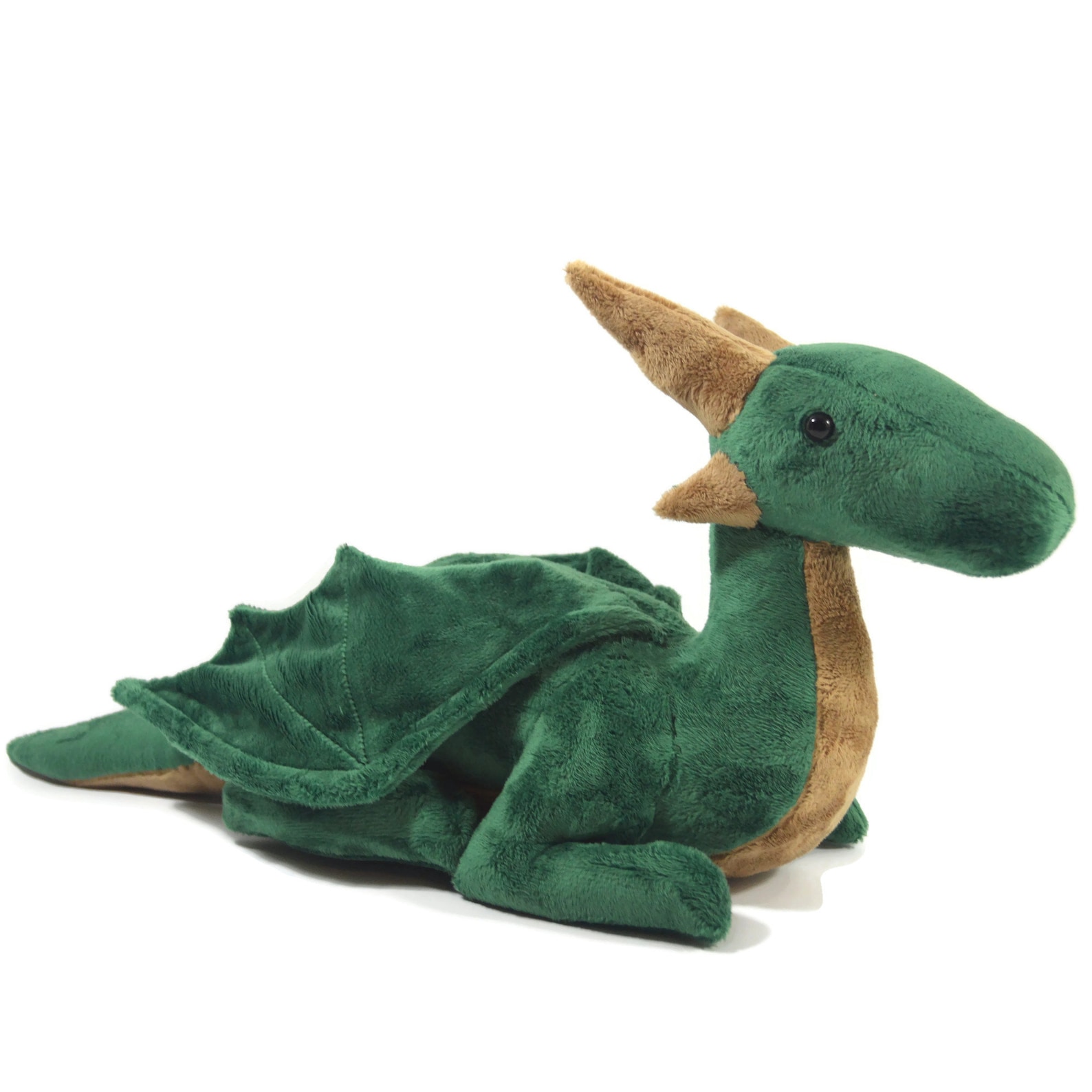 Dragon Plush Sewing Pattern Topaz the Dragon Elegant Sitting Dragon ...