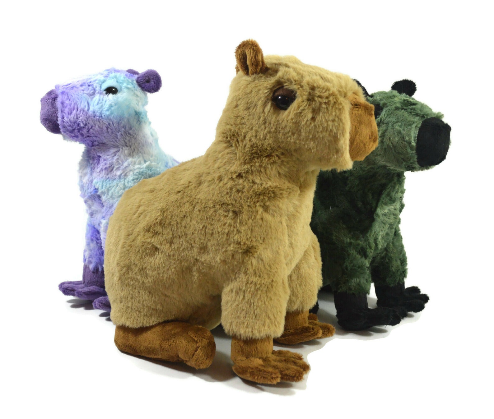 Capybara Plush Sewing Pattern Ana the Capybara Sitting Capybara Soft ...