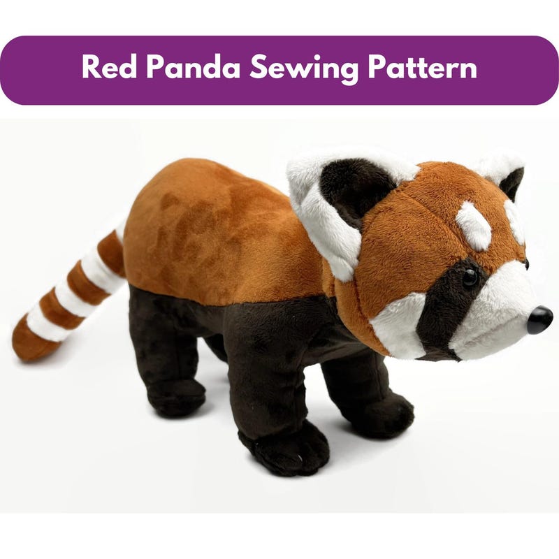 Panda Sewing Pattern - Etsy