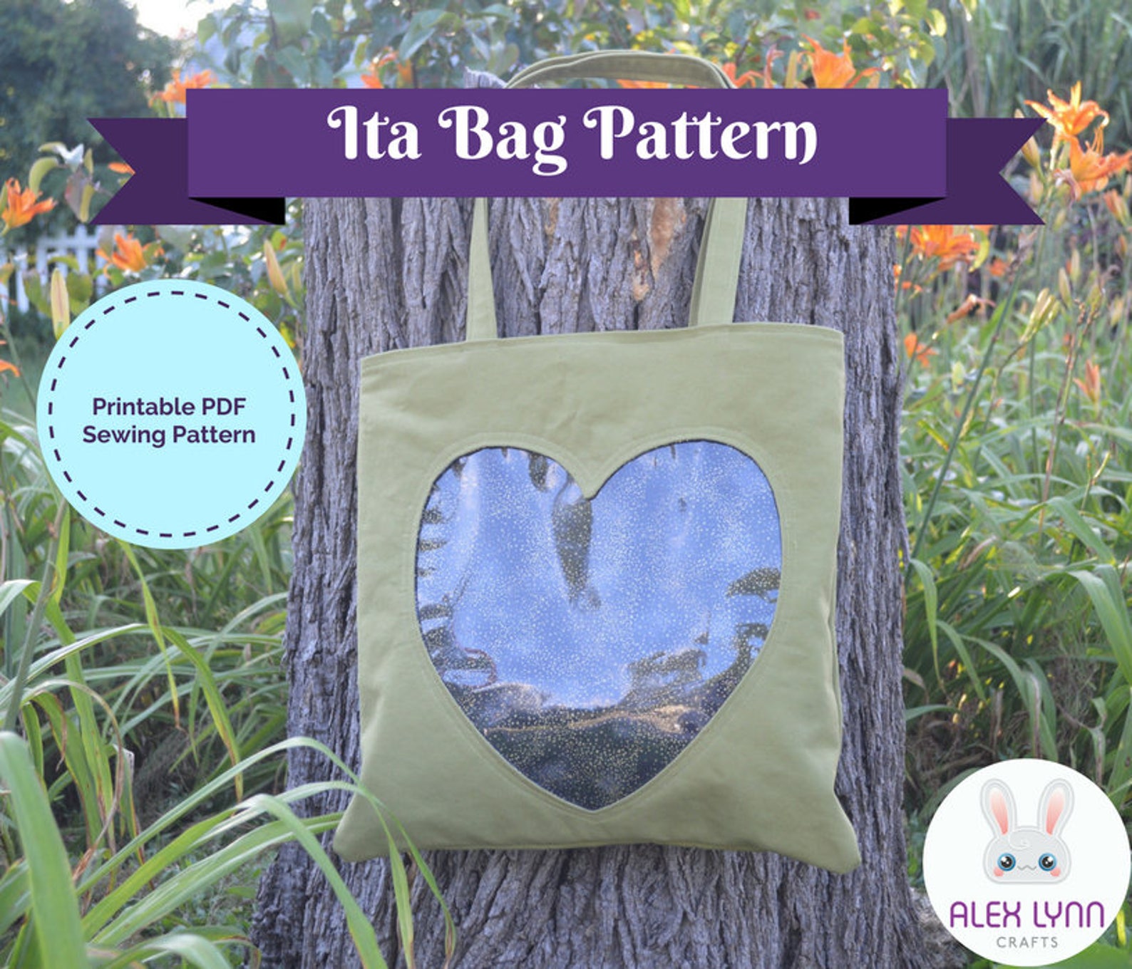 Ita Bag PDF Sewing Pattern - Tote Style - Instant Download - Etsy