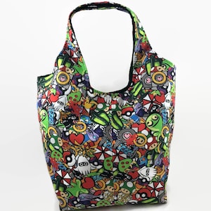 Video Game Tote Bag - Gift for Gamers - Etsy