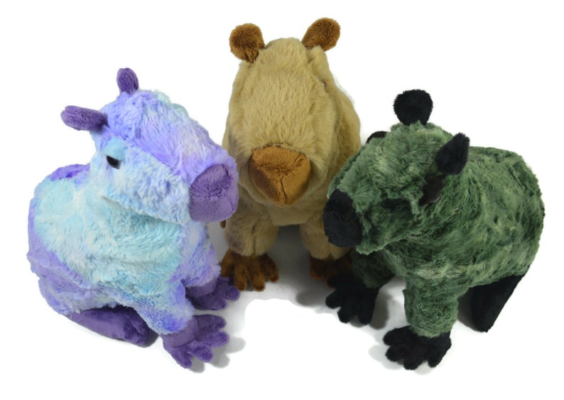 Capybara Plush Sewing Pattern Ana the Capybara Sitting | Etsy