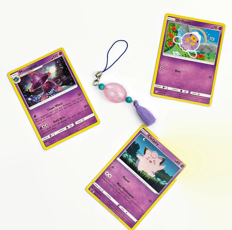 Oval Charm Keychain Pokemon Cell Phone Charm - Etsy