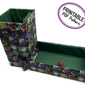 Ylfa Dice Tower and Tray Sewing Pattern - Instant Download PDF - Etsy