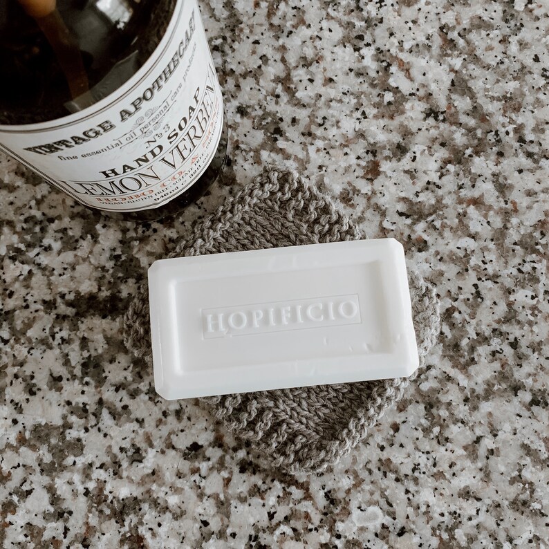 Soap Mat Knit Pattern // Easy Knit Pattern | Etsy