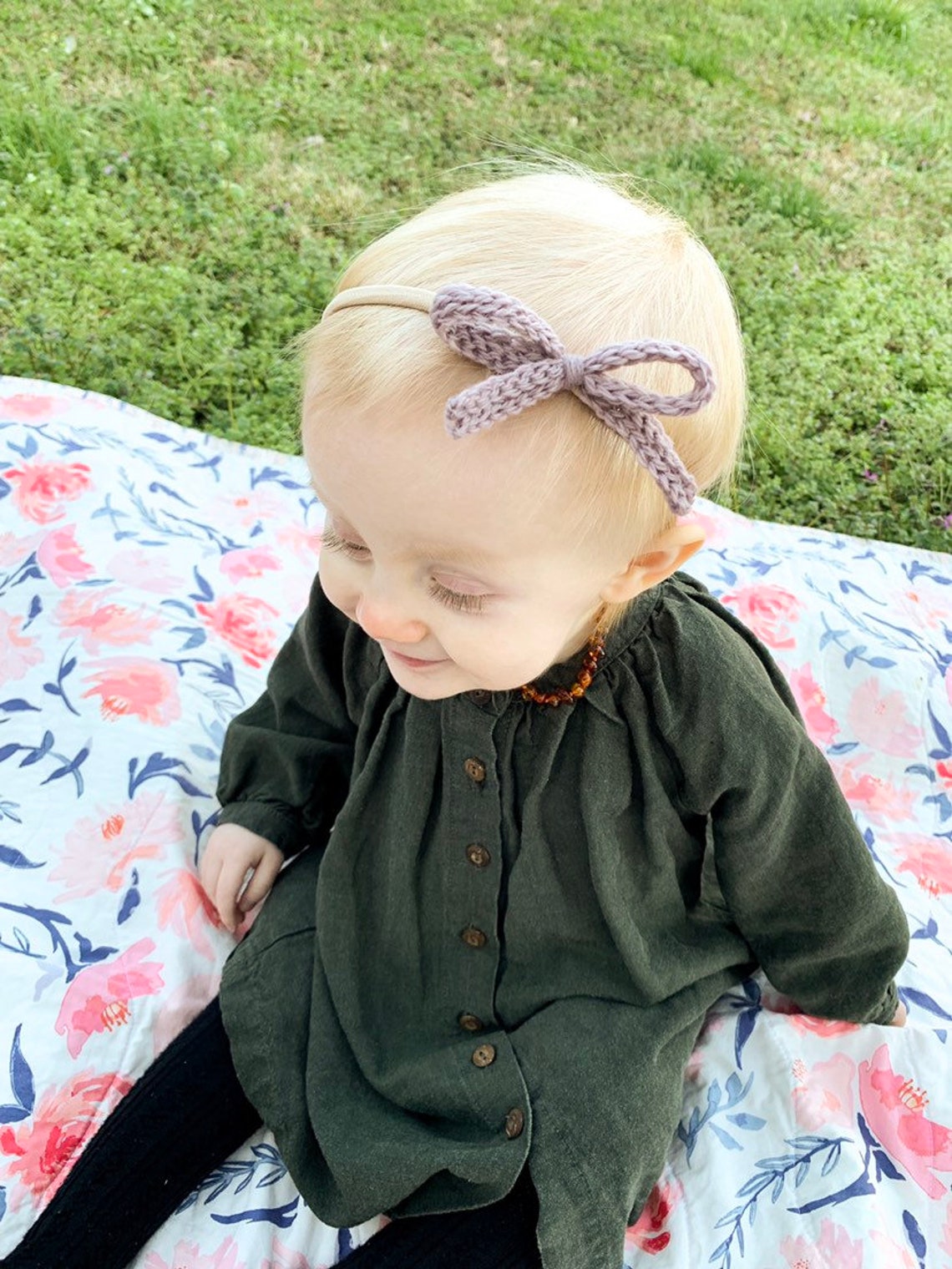 Classic Hair Bow PATTERN // Crochet Pattern Crochet Hair Bow - Etsy
