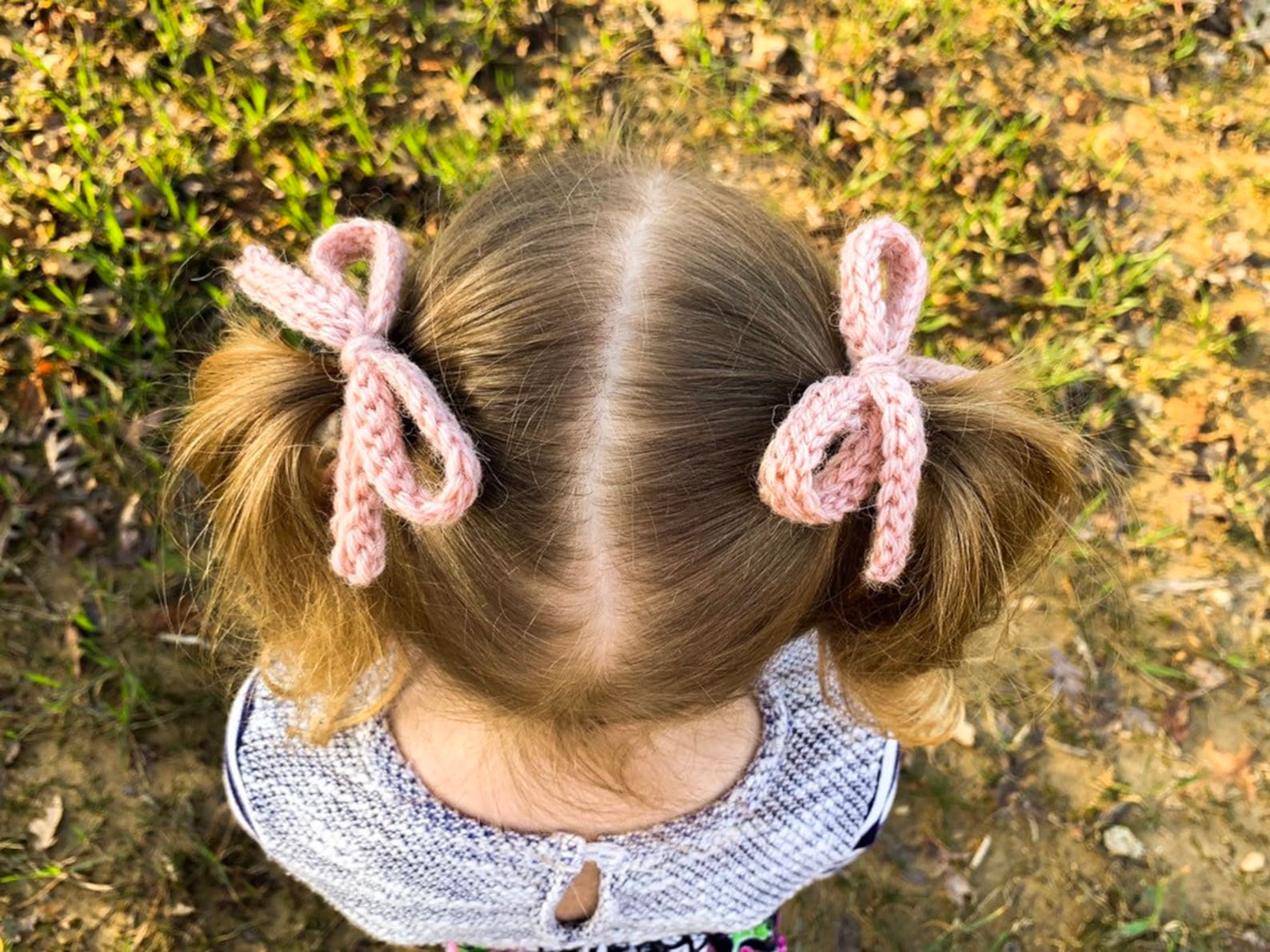 Classic Hair Bow PATTERN // Crochet Pattern Crochet Hair Bow - Etsy
