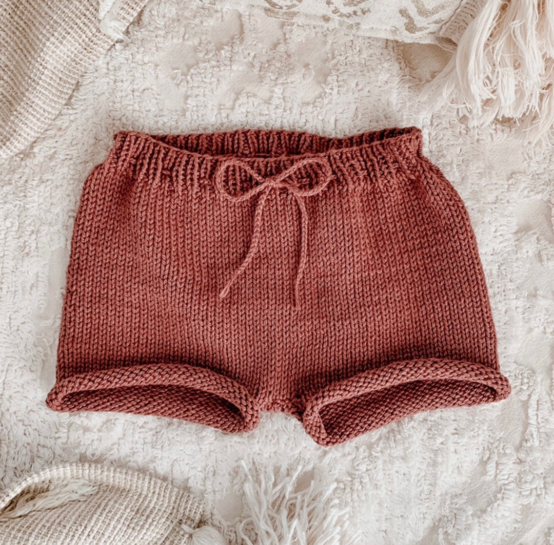 Knit PATTERN // Knit Payton Shorts, Knit Baby Shorts, Knit Toddler ...