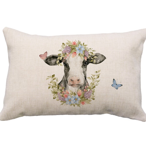 Cow Pillow - Etsy
