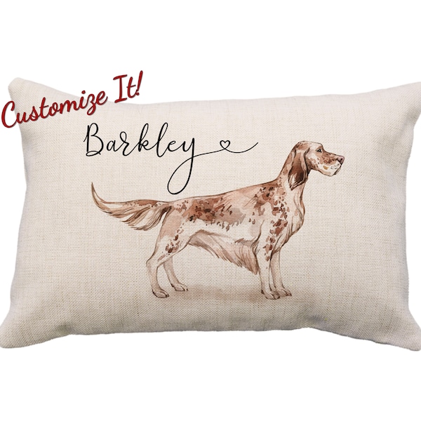 English Setter Pillow - Etsy