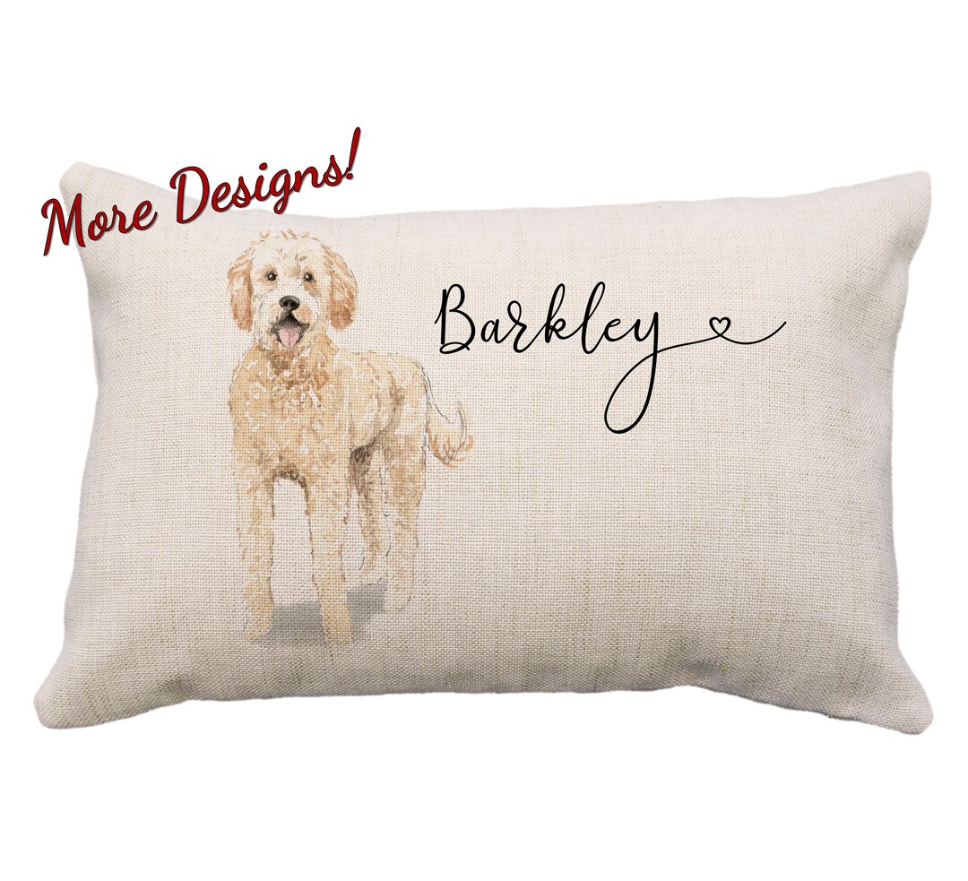 Doodle Pillows, Multiple Designs! 12x18* Pillow, Golden Doodle ...