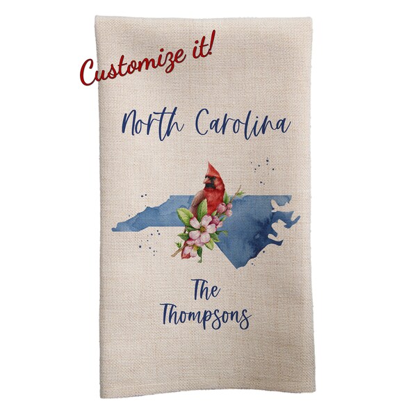 Burlap Tea Towel - Etsy